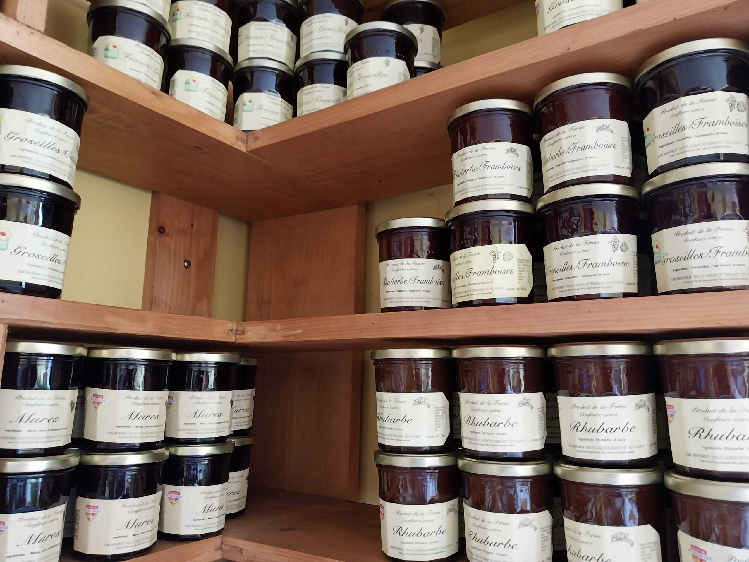 Fruits frais & Confitures – Montfruit du Bocage